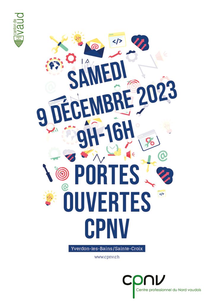 Portes ouvertes 2023 - CPNV